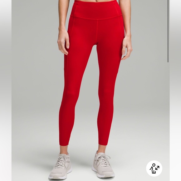 lululemon athletica | Pants & Jumpsuits | Lululemon Dark Red Fast And ...
